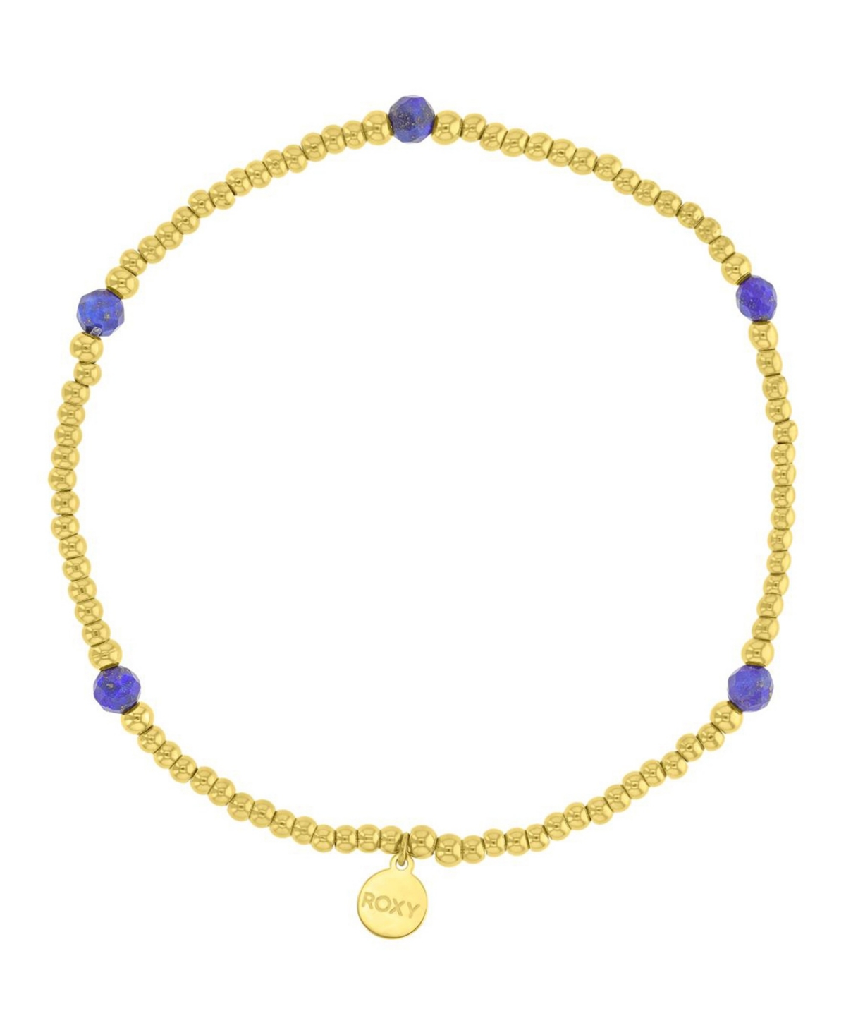 Click here for Roxy Waterproof Yellow Lapis Stretch Bracelet - Go... prices