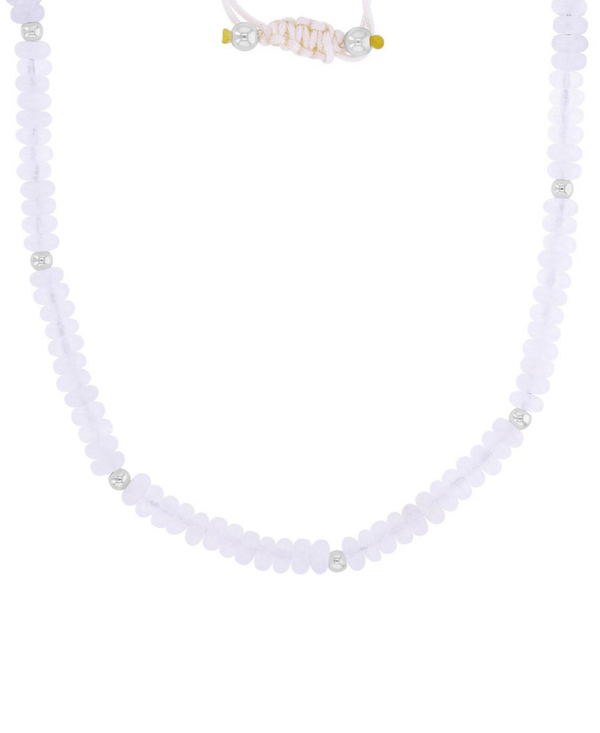 Click here for Roxy Waterproof Yellow Beads Onyx Adjustable Neckl... prices