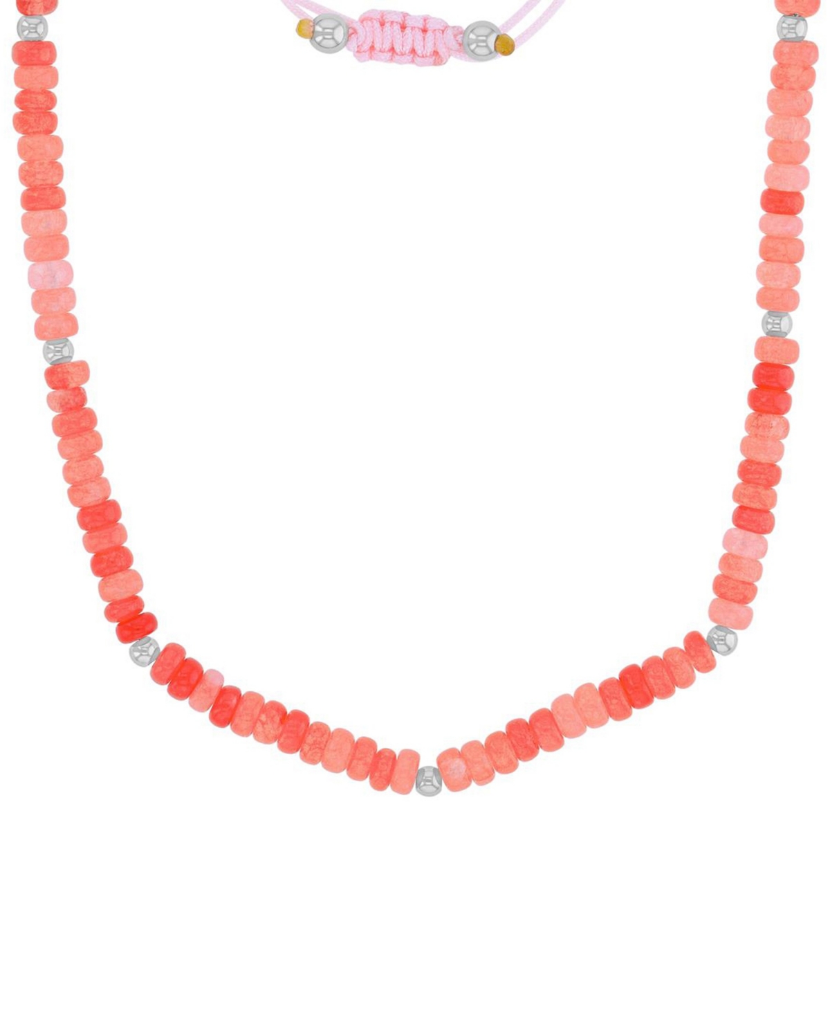 Click here for Roxy Waterproof Yellow Beads Onyx Adjustable Neckl... prices