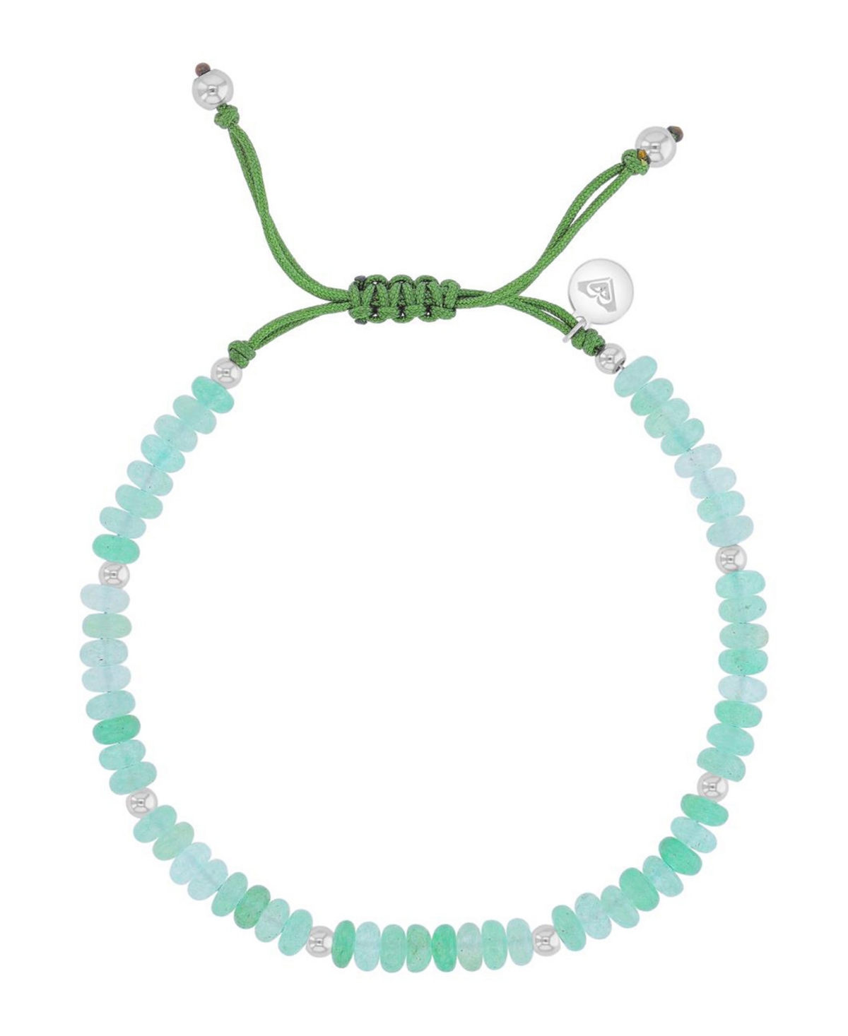 Click here for Roxy Waterproof Platinum Green Aventurine Adjustab... prices