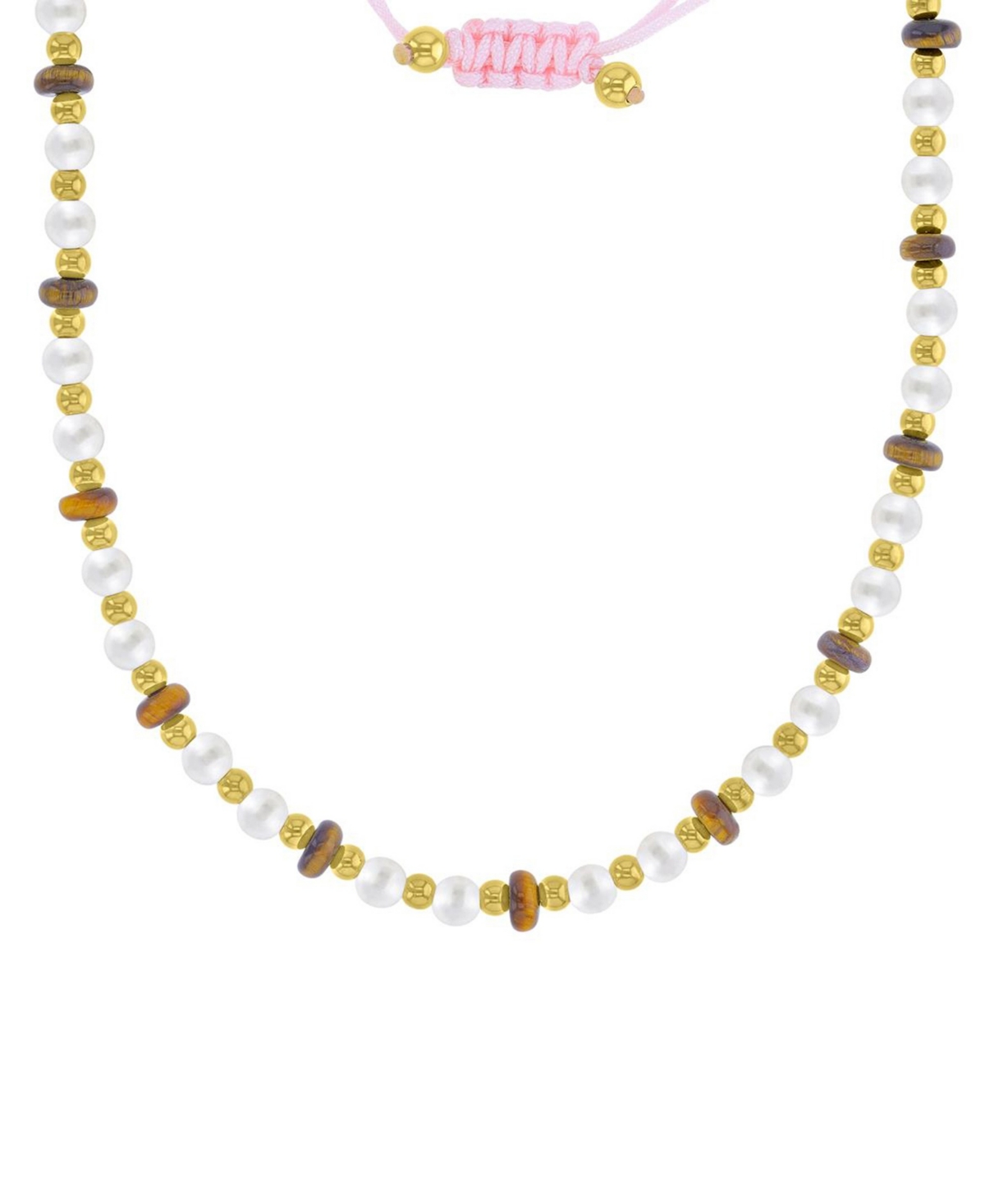 Click here for Roxy Waterproof Yellow Tiger Eye Pearl Adjustable... prices