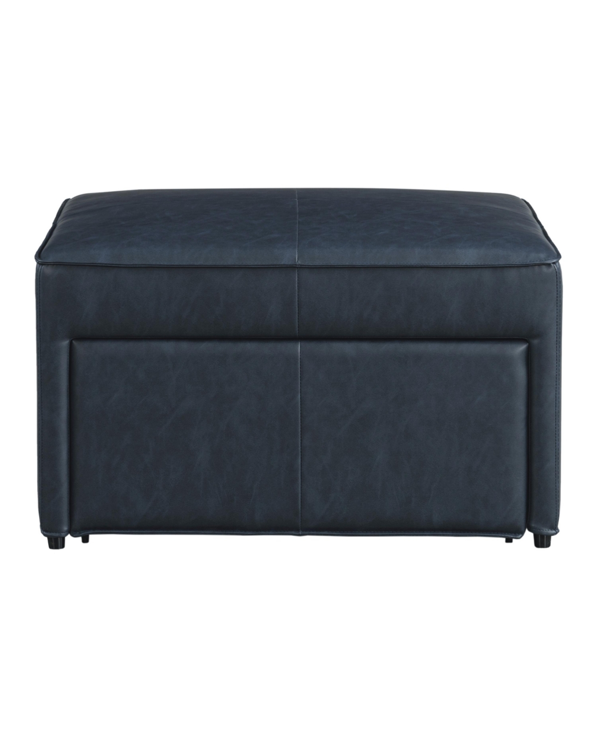 Click here for Studio Living 24 Leather Heidi Storage Ottoman - N... prices