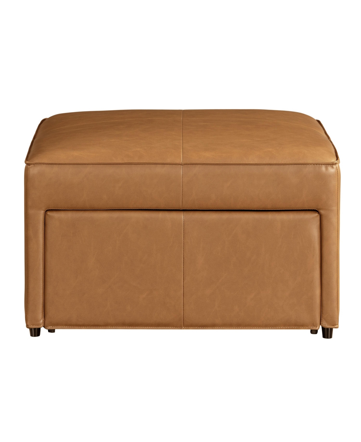 Click here for Studio Living 24 Leather Heidi Storage Ottoman - B... prices