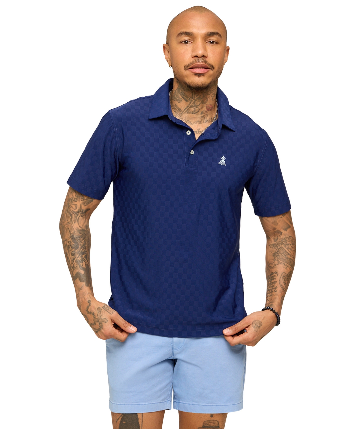 Click here for Chubbies Mens The Vanna Textured Performance Polo... prices