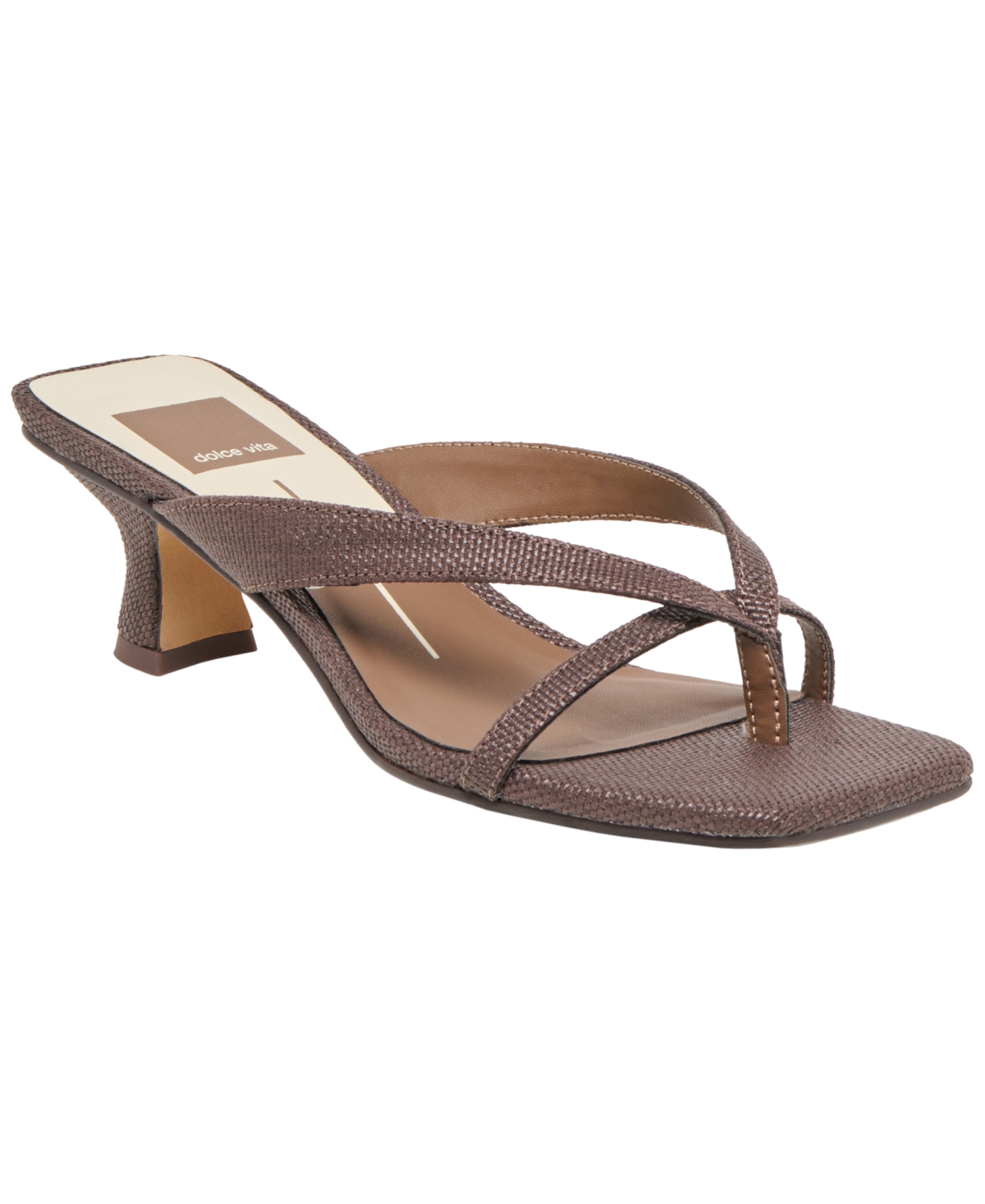 Click here for Dolce Vita Womens Brevel Thong Low Block Heel Dres... prices