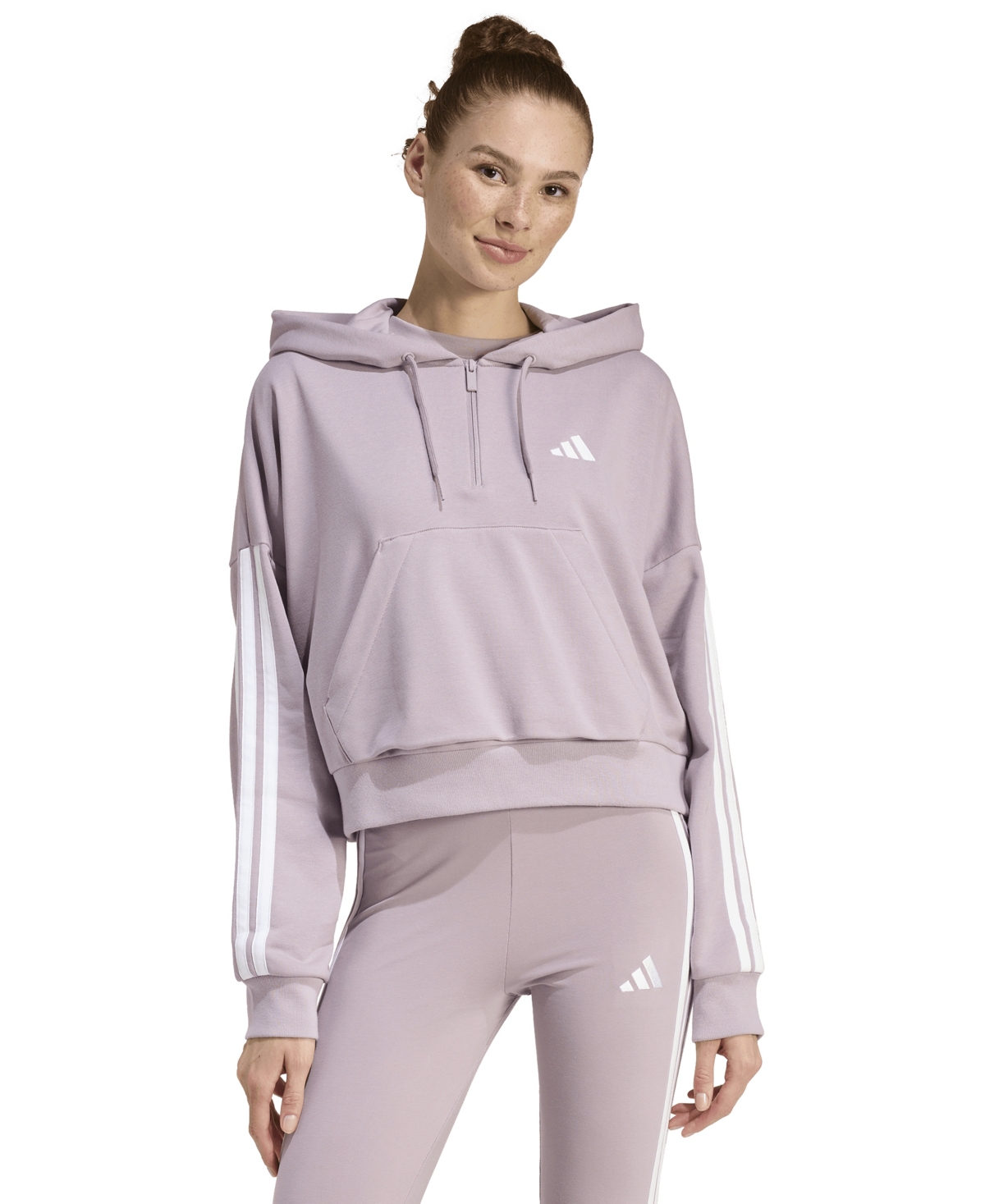 Click here for adidas Womens Essentials 3-Stripes French Terry Sp... prices