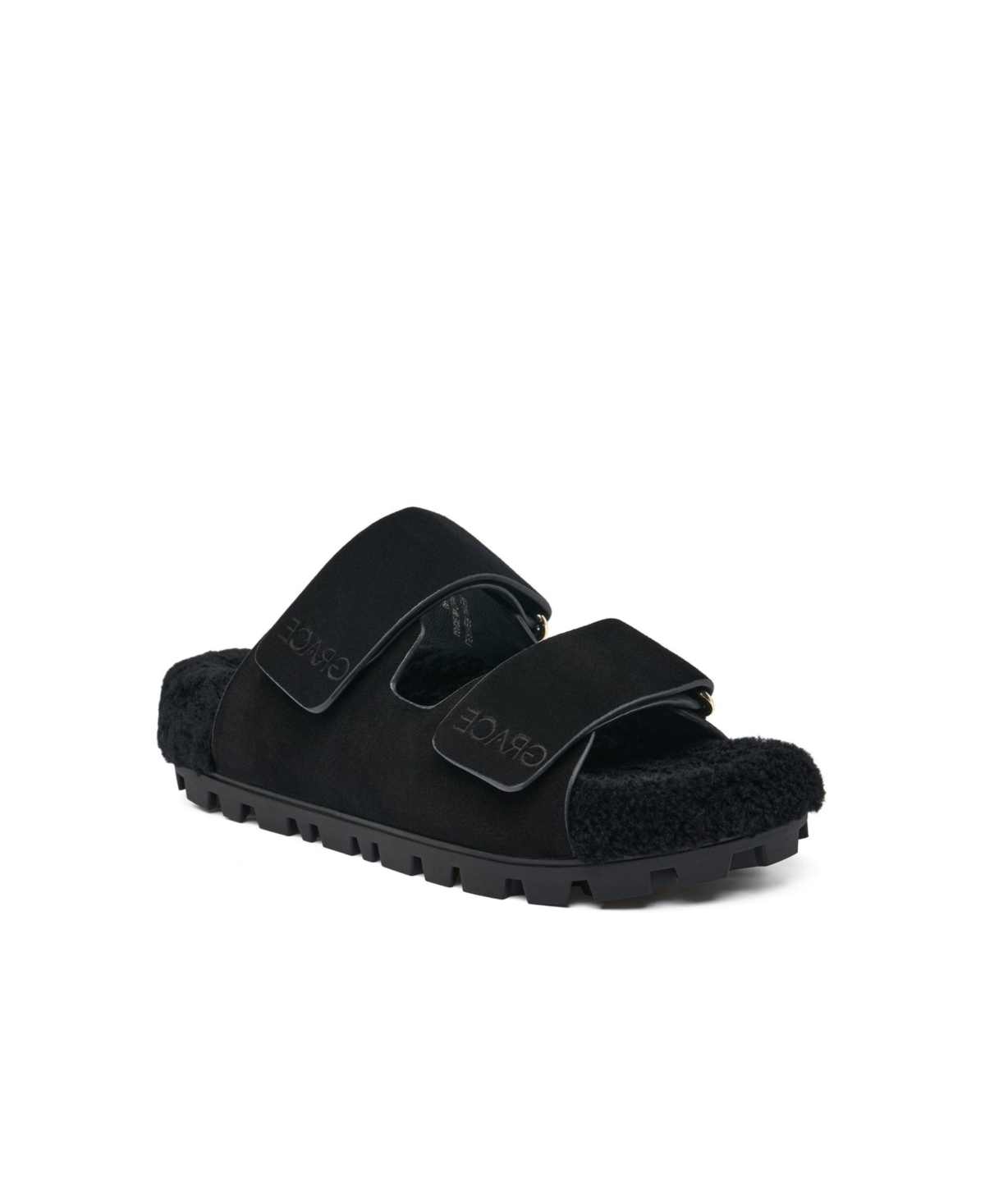 Click here for Grace Footwear Womens Padua Flat - Black prices