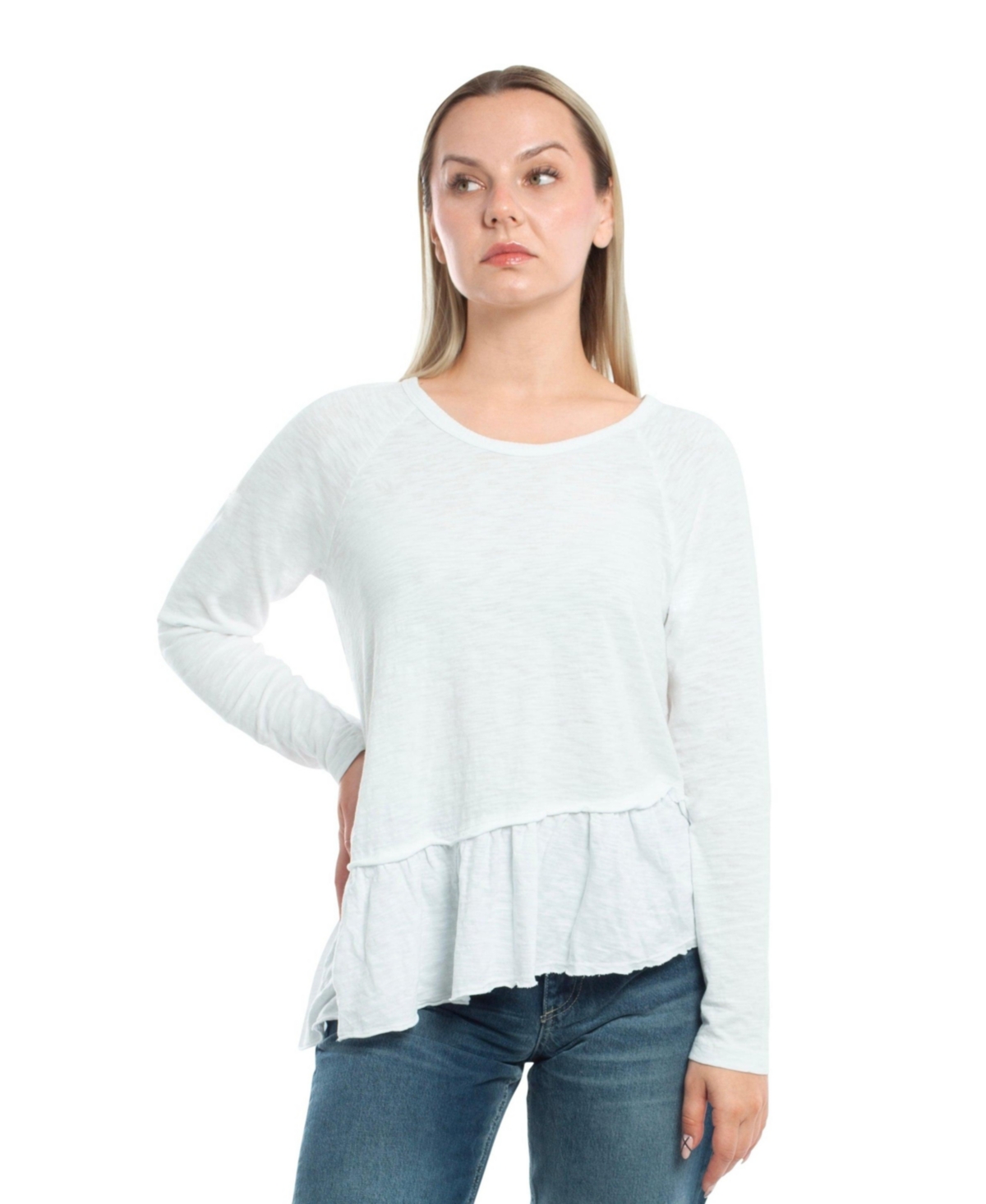 Click here for Wilt Clothing Womens Raglan Long Sleeve Asymmetric... prices