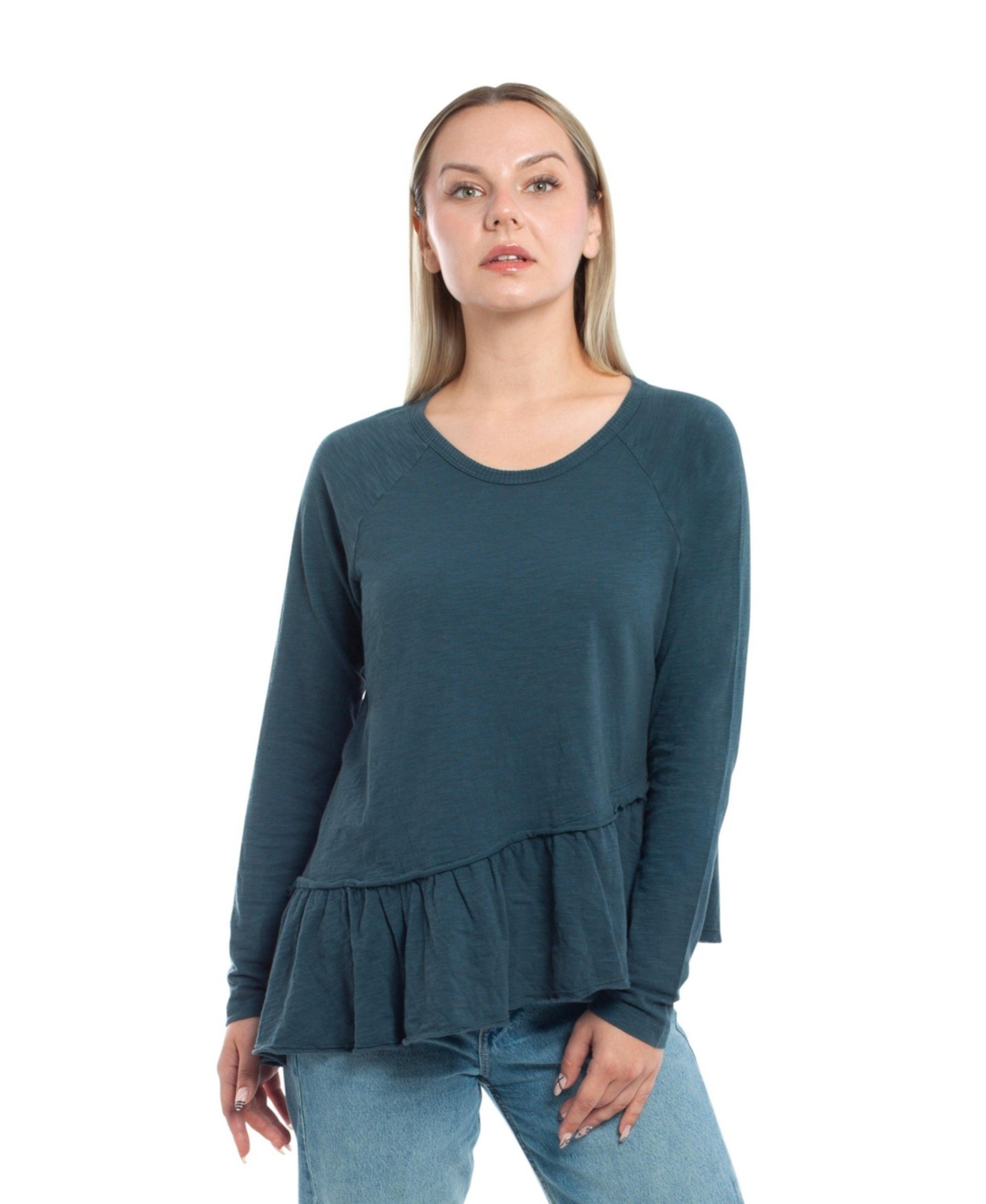 Click here for Wilt Clothing Womens Raglan Long Sleeve Asymmetric... prices