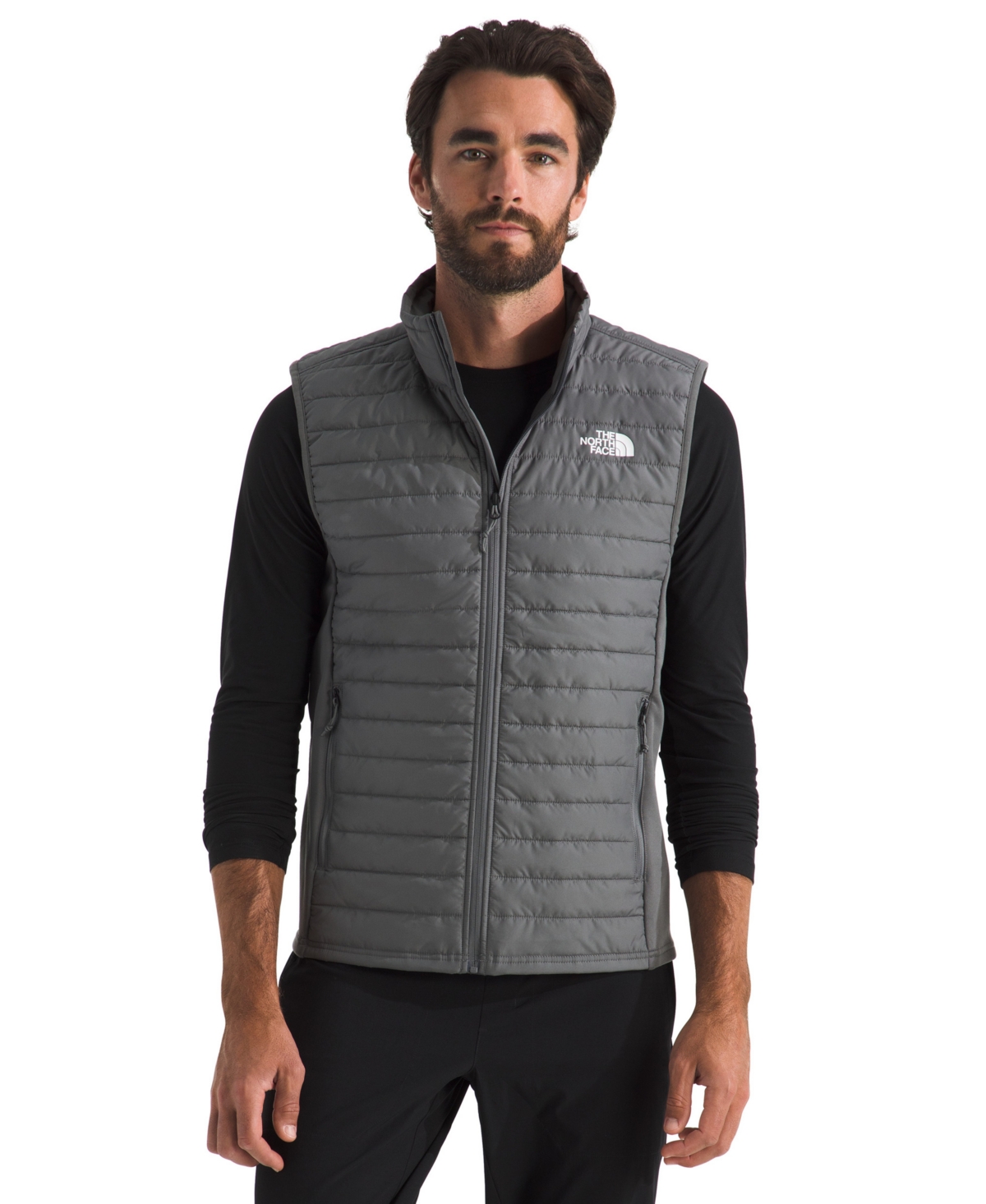 Click here for The North Face Mens Canyonlands Hybrid Vest - Smok... prices