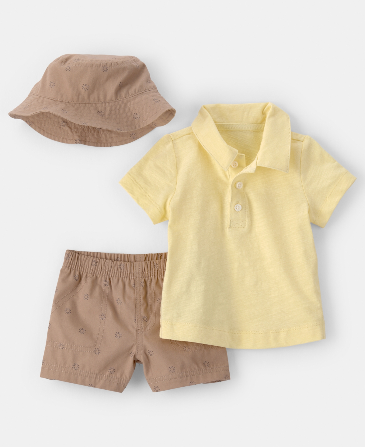 Click here for Carters Baby Boys Top  Hat and Shorts  3-Piece Set... prices