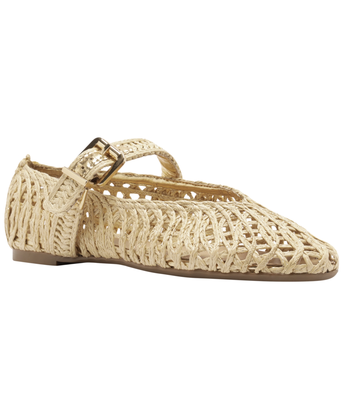 Click here for Arezzo Womens Ciara Round Toe Ballet Flats - Gold prices