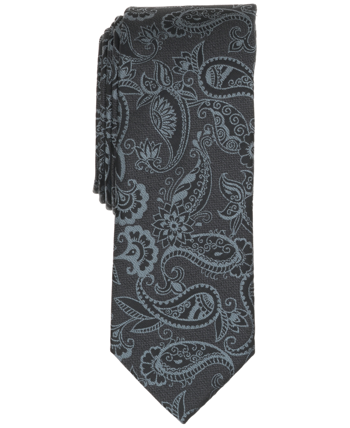 Click here for Bar Iii Mens Gunning Paisley Skinny Tie  Macys Exc... prices