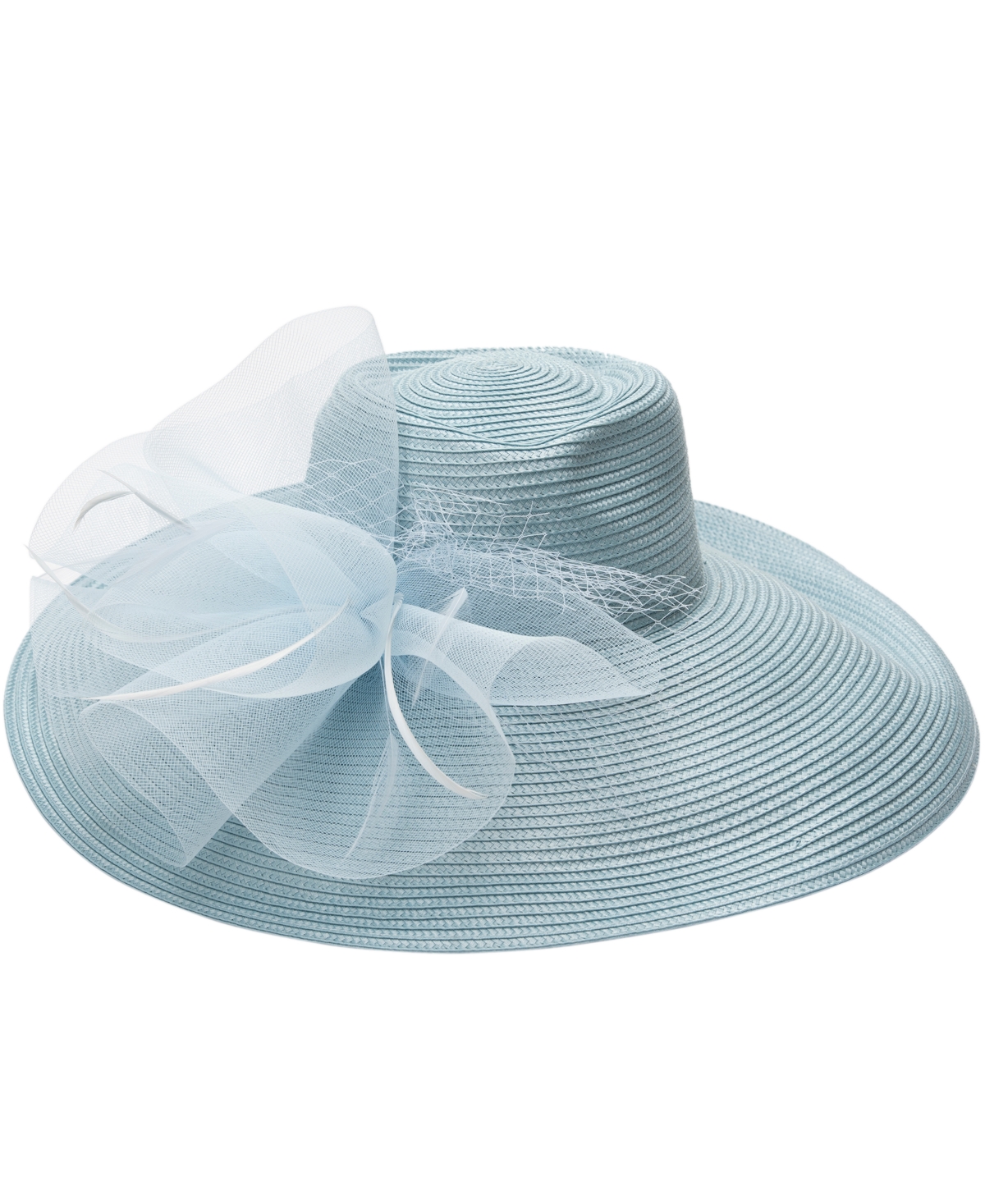 Click here for August Hats Romantic Profile Crinoline Hat - Pale... prices