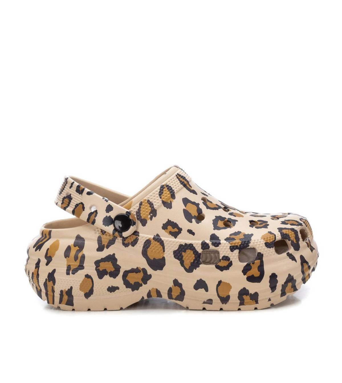 Click here for Xti Womens Slingback Rubber Clogs - Beige multicol... prices