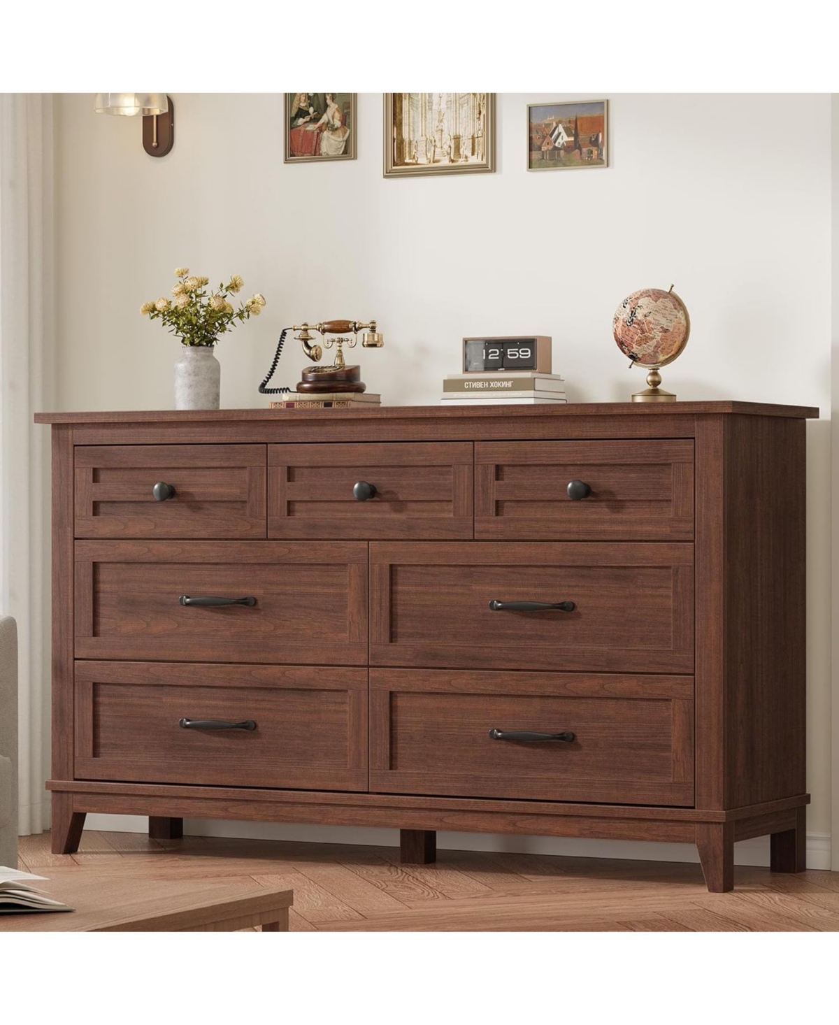 Click here for gaomon 7 Dresser for Bedroom  54 in Wide Drawer Dr... prices