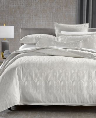 Click here for Hotel Collection Tessera Solid Duvet Cover Set Mac... prices