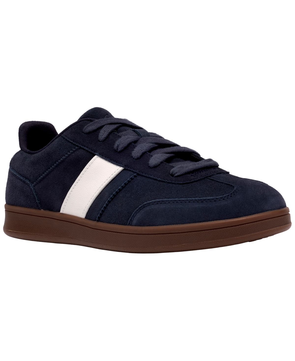 Click here for Clarks Mens Seco Lace-Up Speed Shoes - Navy Suede prices
