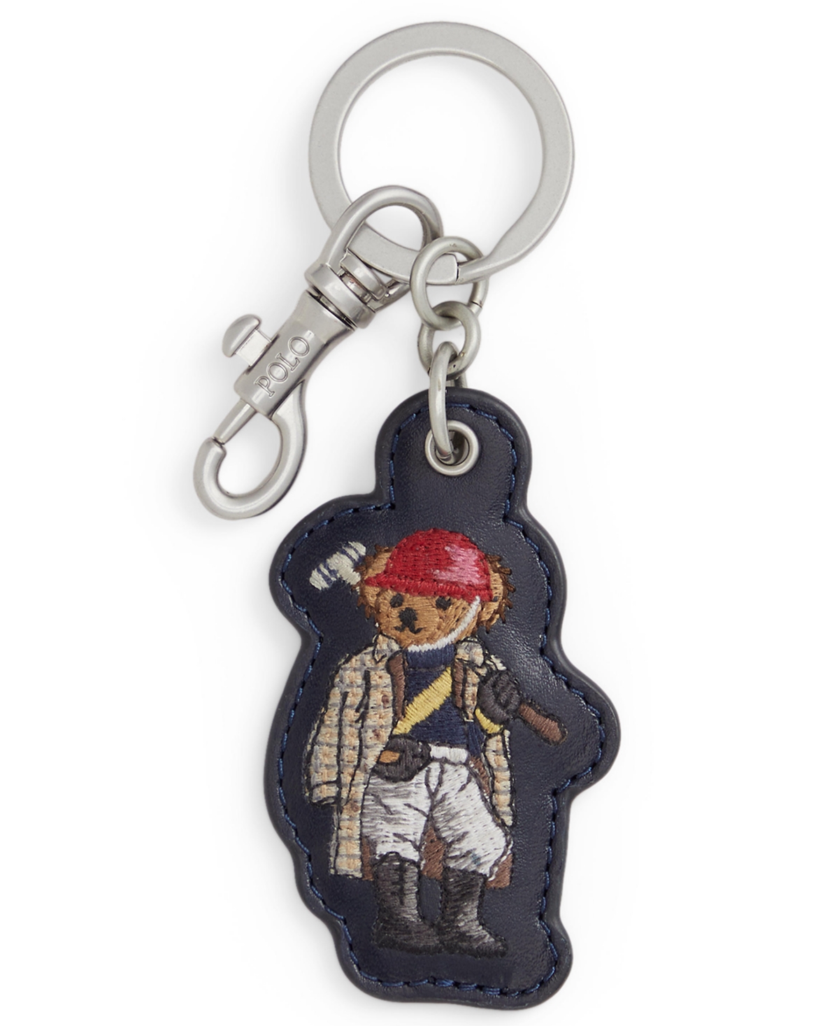 Click here for Polo Ralph Lauren Mens Polo Bear Leather Key Fob -... prices