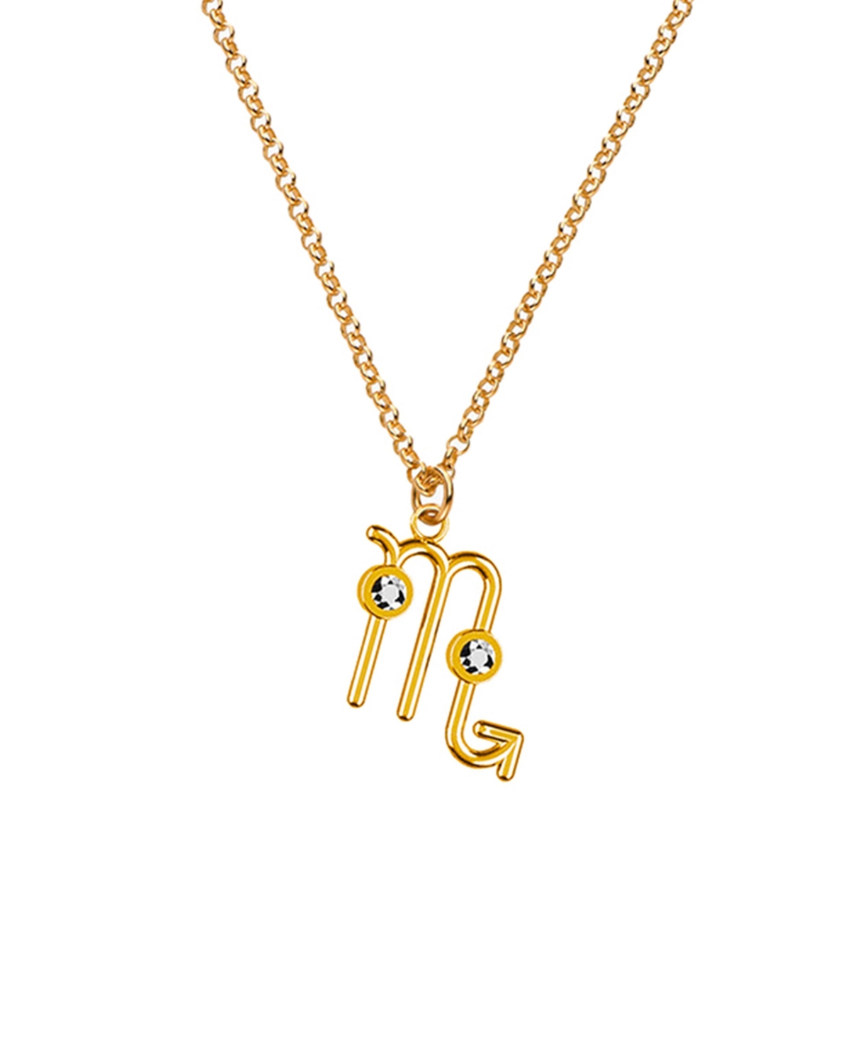 Click here for Oak & Luna Give Me a Sign Zodiac Name Necklace - G... prices