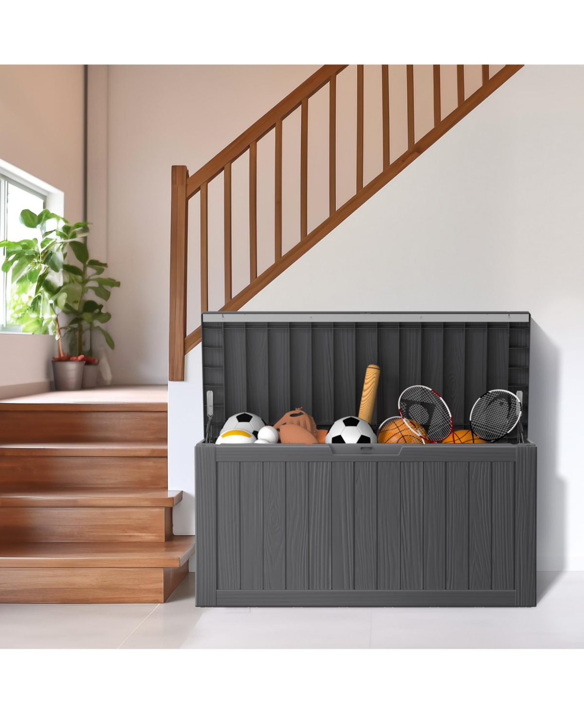 Click here for Cesicia 80 Gallon Deck Box - Heavy Duty Indoor Out... prices