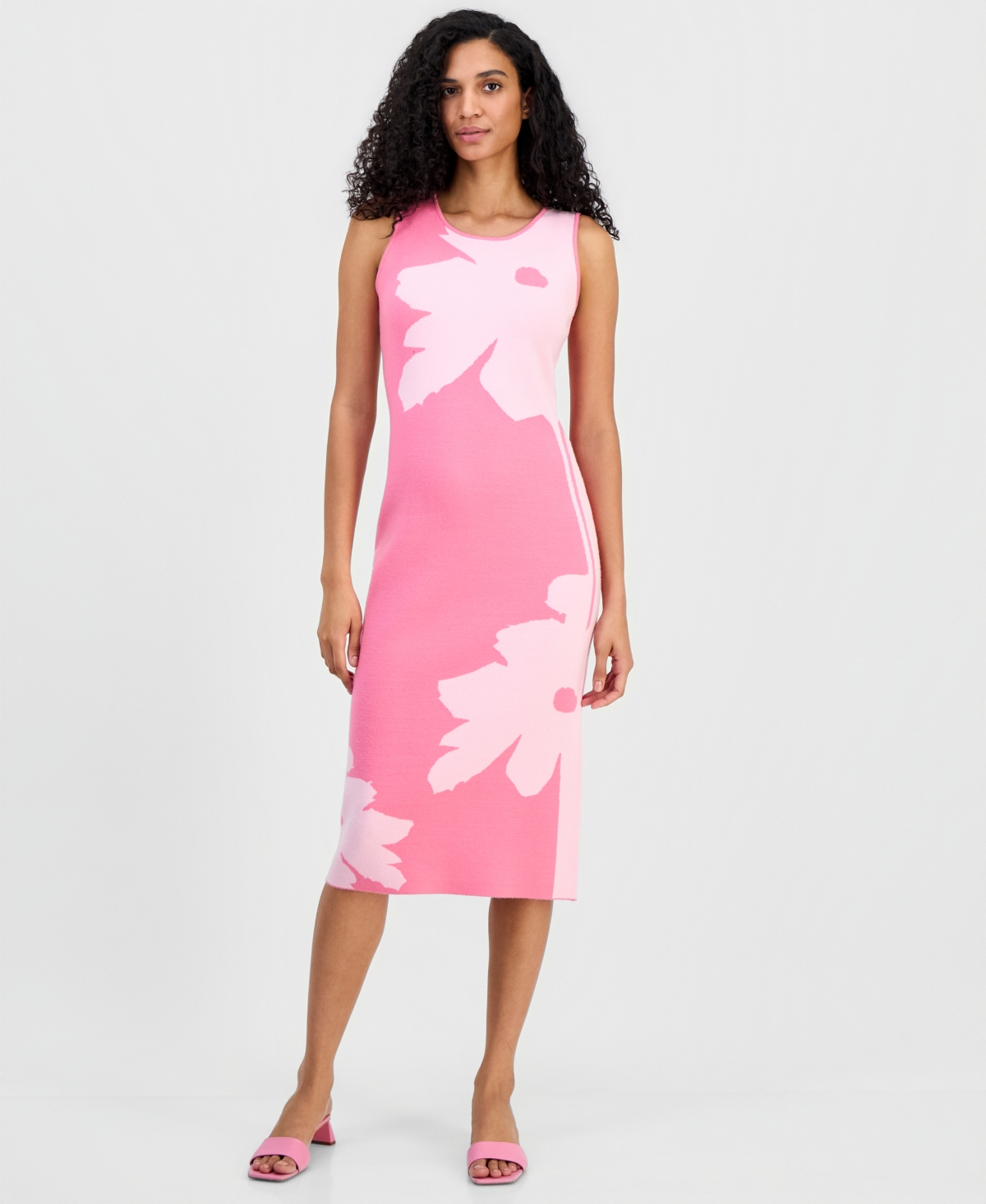 Click here for T Tahari Womens Sleeveless Sweater Dress - Parisia... prices