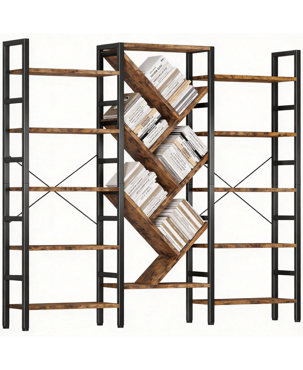 Click here for Yigii 70x70 Triple Wide Multifunctional Bookshelf... prices