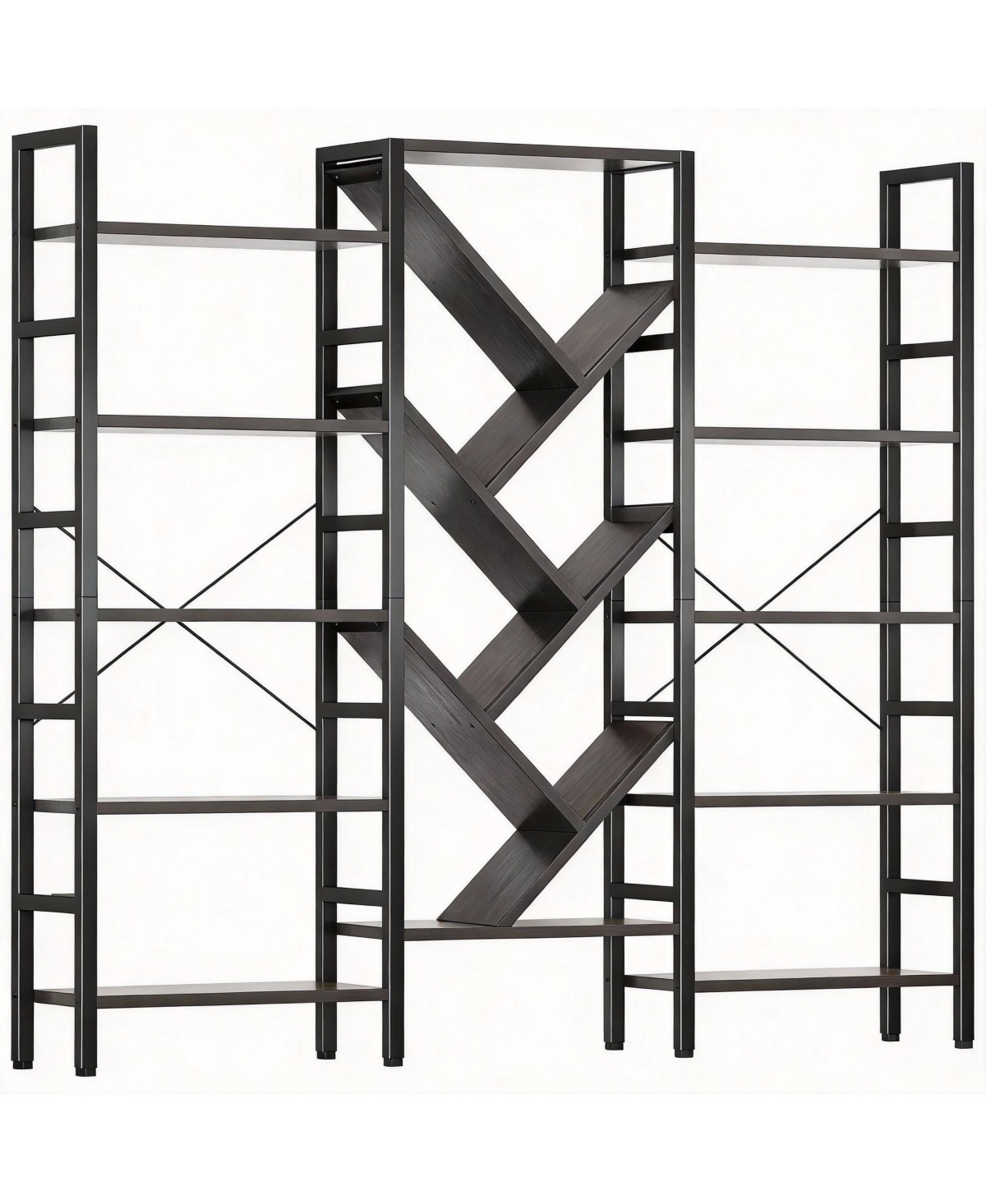 Click here for Yigii 70x70 Triple Wide Multifunctional Bookshelf... prices