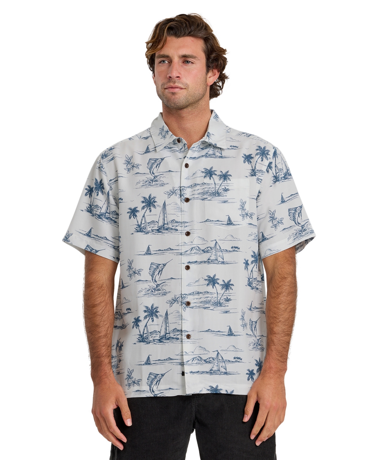 Click here for Quiksilver Waterman Mens Sail Away Short-Sleeve Sh... prices