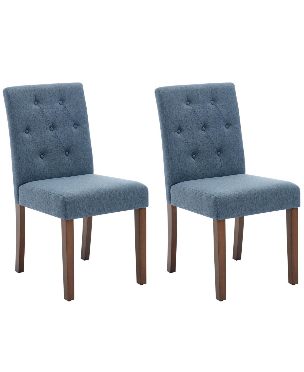 Click here for gaomon Set of 2 Modern Fabric Upholstered Dining C... prices