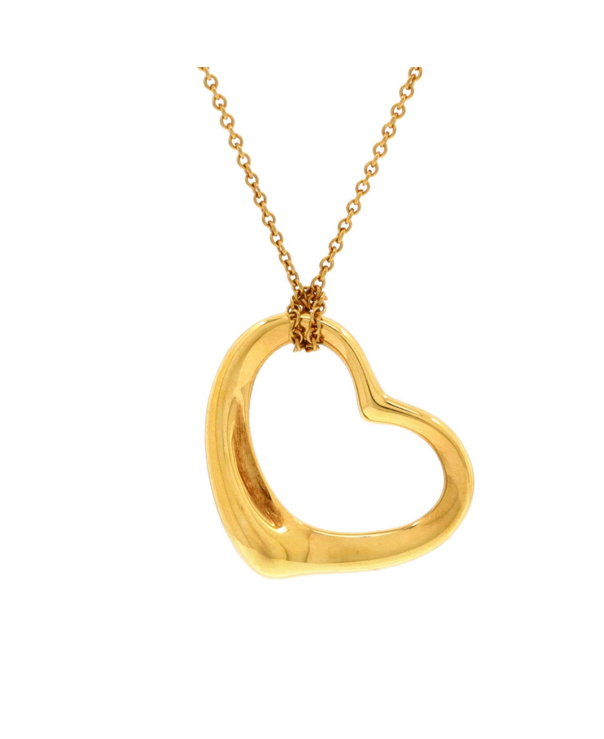 Click here for Pre-Owned Tiffany & Co Elsa Peretti Open Heart Pen... prices