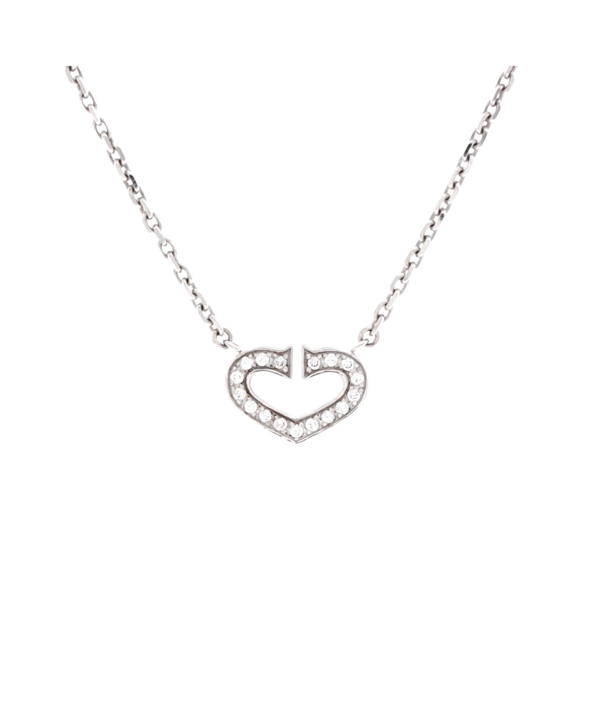 Click here for Pre-Owned Cartier C Heart de Cartier Pendant Neckl... prices