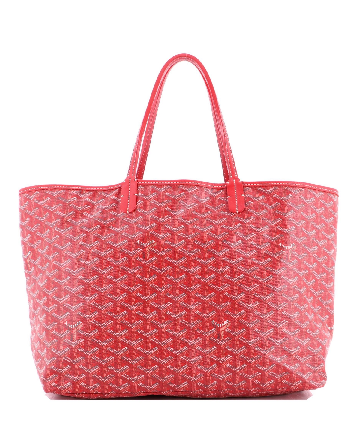Click here for Pre-Owned Goyard Gm Saint Louis Tote Coated Canvas... prices