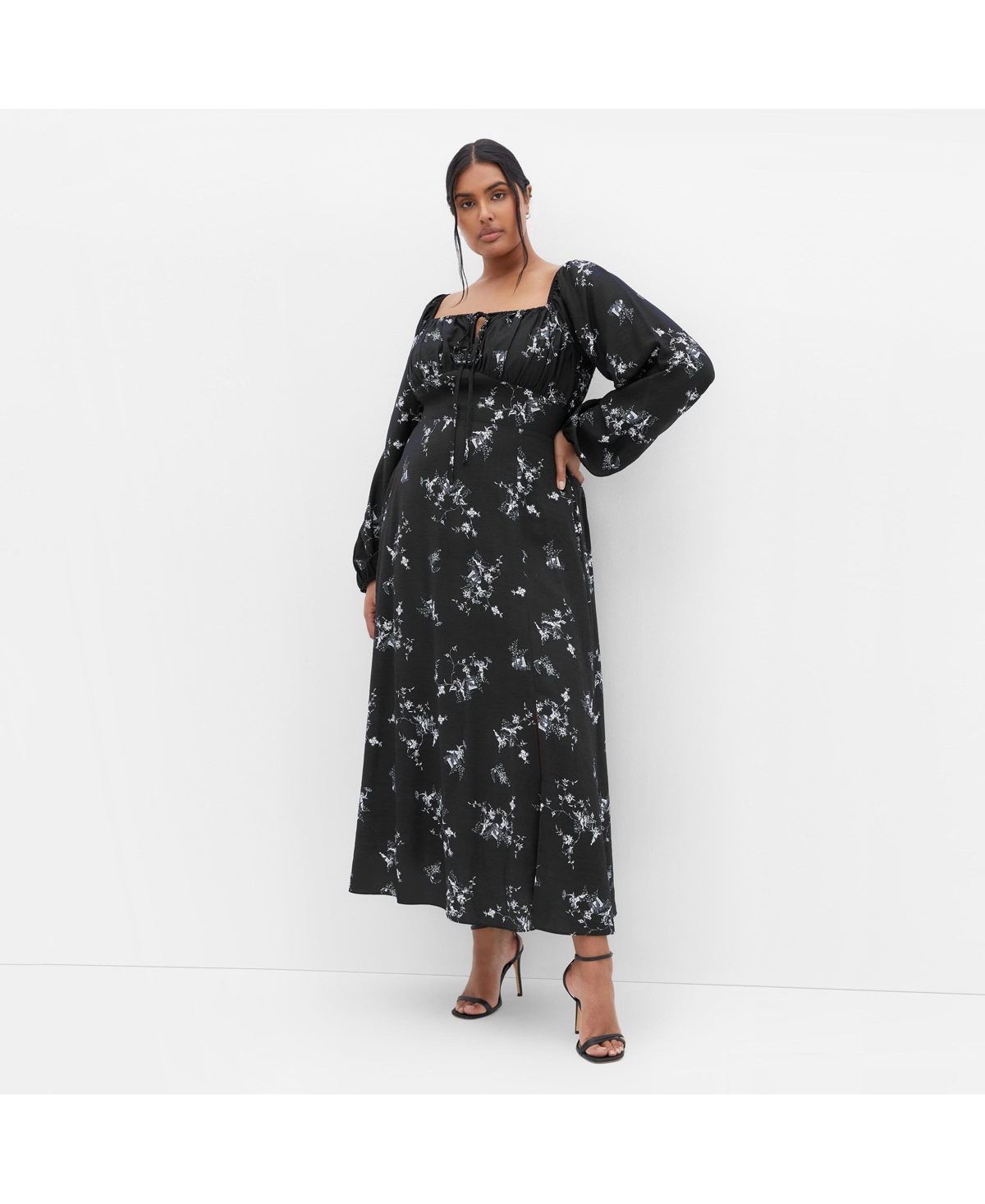 Click here for City Chic Womens Urban Soul Maxi Dress - Soul flor... prices