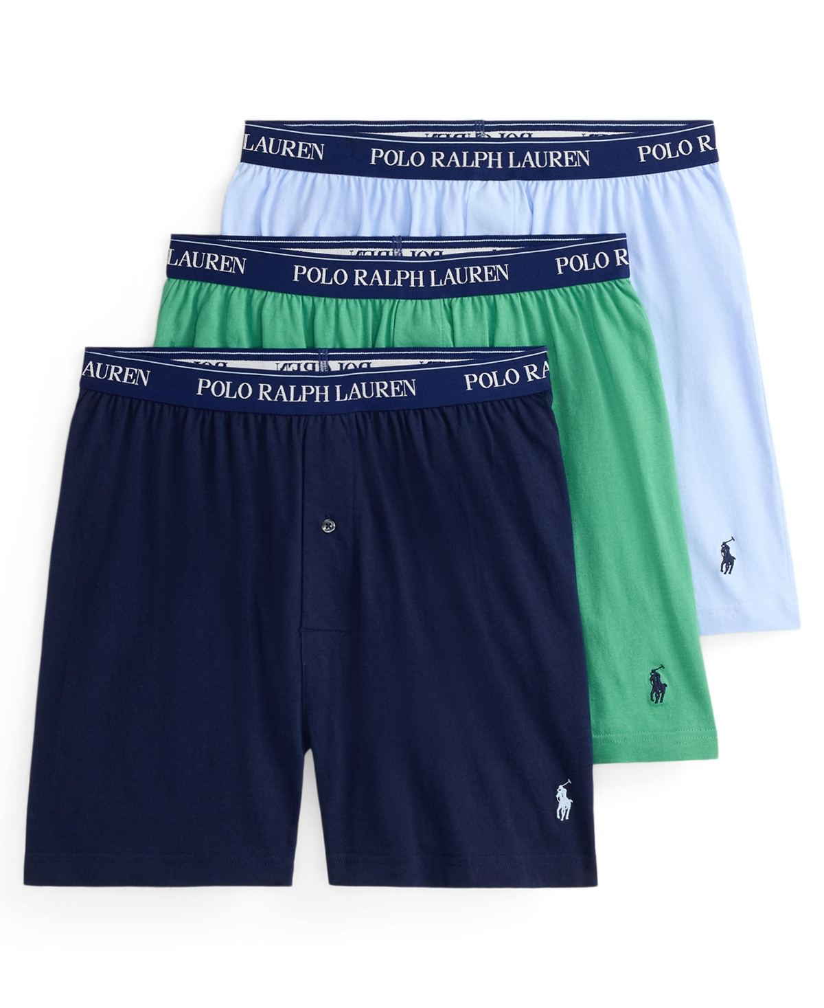 Click here for Polo Ralph Lauren Mens Classic Knit Boxer Briefs... prices