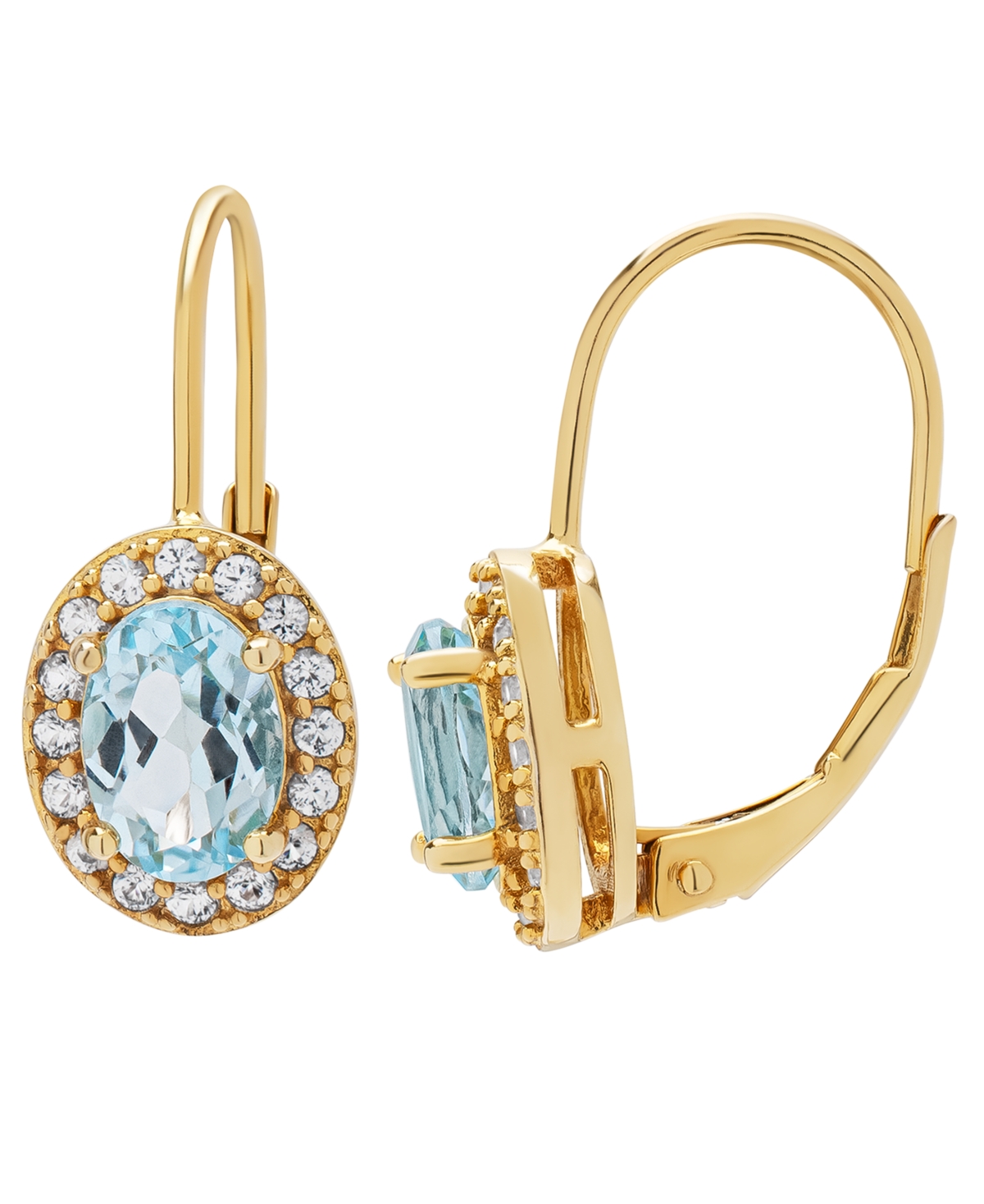 Click here for Macys Lab-Grown Aquamarine (1.40 ct. t.w.) & Lab-G... prices