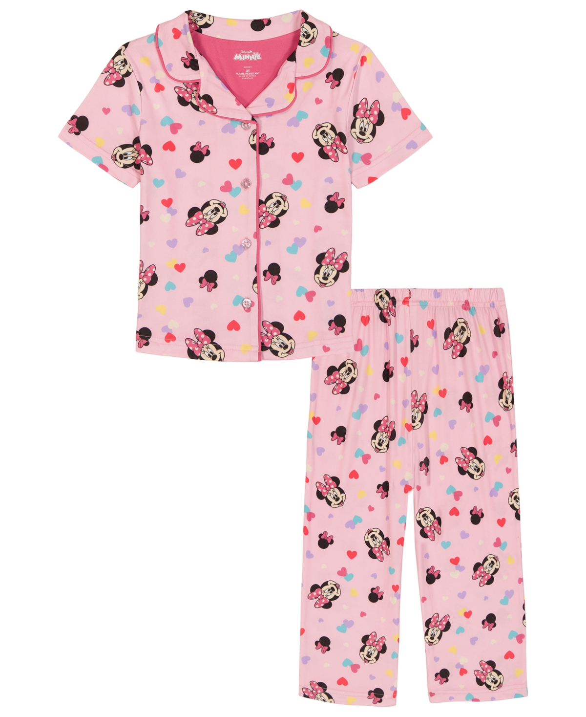 Click here for Minnie Mouse Girls Toddler 2T-4T Printed Top and P... prices