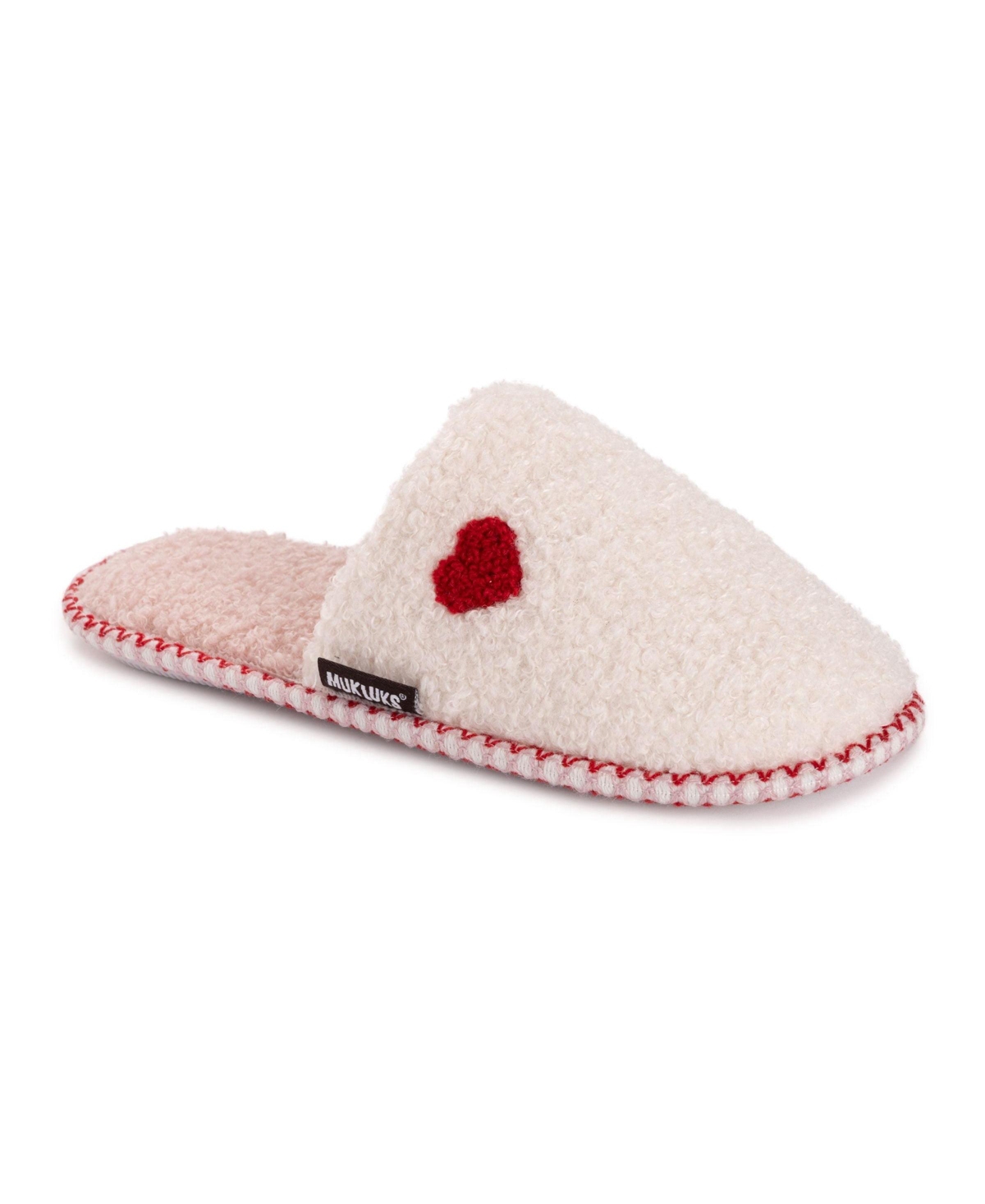 Click here for Muk Luks Womens Novelty Spring Punch Needle Scuff... prices