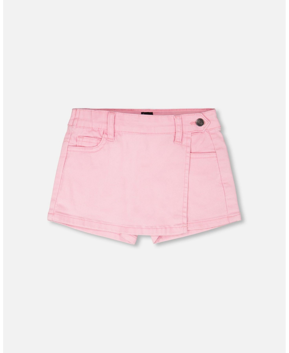 Click here for Deux par Deux Big Girls Stretch Twill Skort - Pink prices