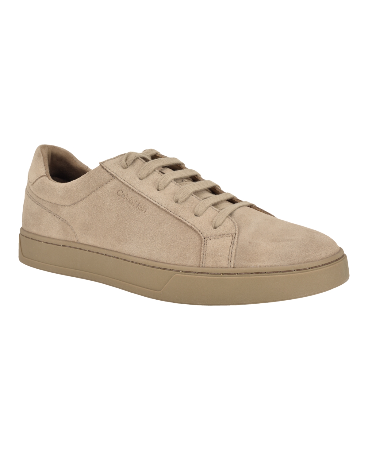 Click here for Calvin Klein Mens Hafkel Lace-Up Sneakers - Light... prices
