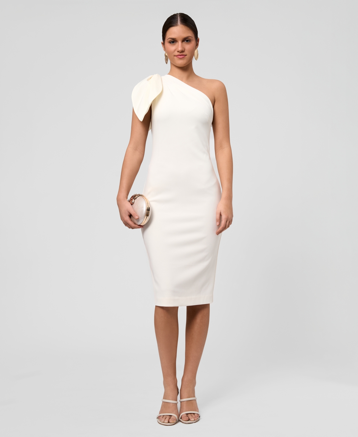 Click here for Rachel Rachel Roy Womens Laverne One-Shoulder Midi... prices