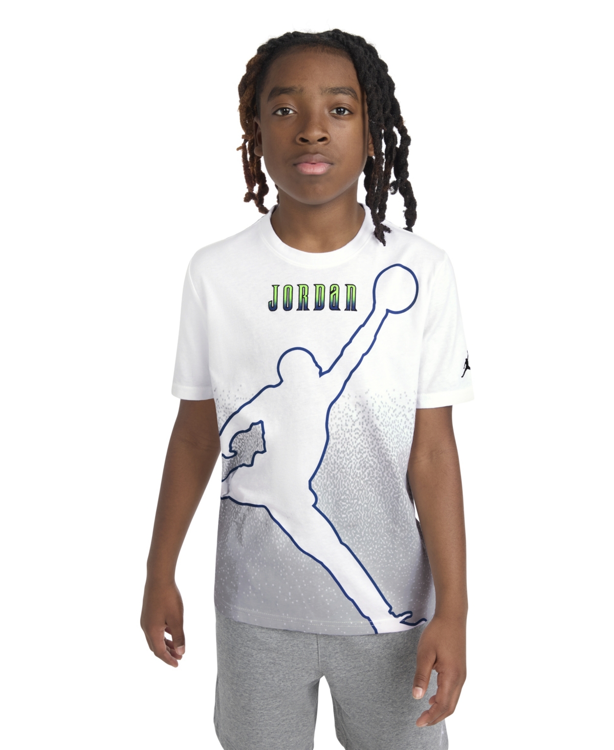 Click here for Jordan Big Boys Jumpman Global Graphic T-Shirt - W... prices