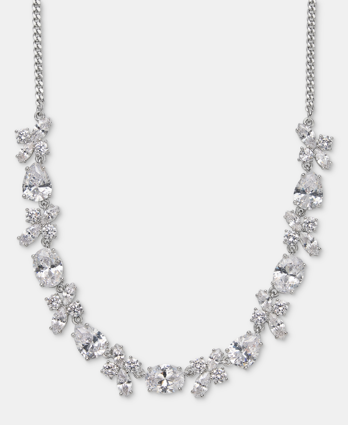 Click here for Givenchy Cubic Zirconia Cluster Statement Necklace... prices