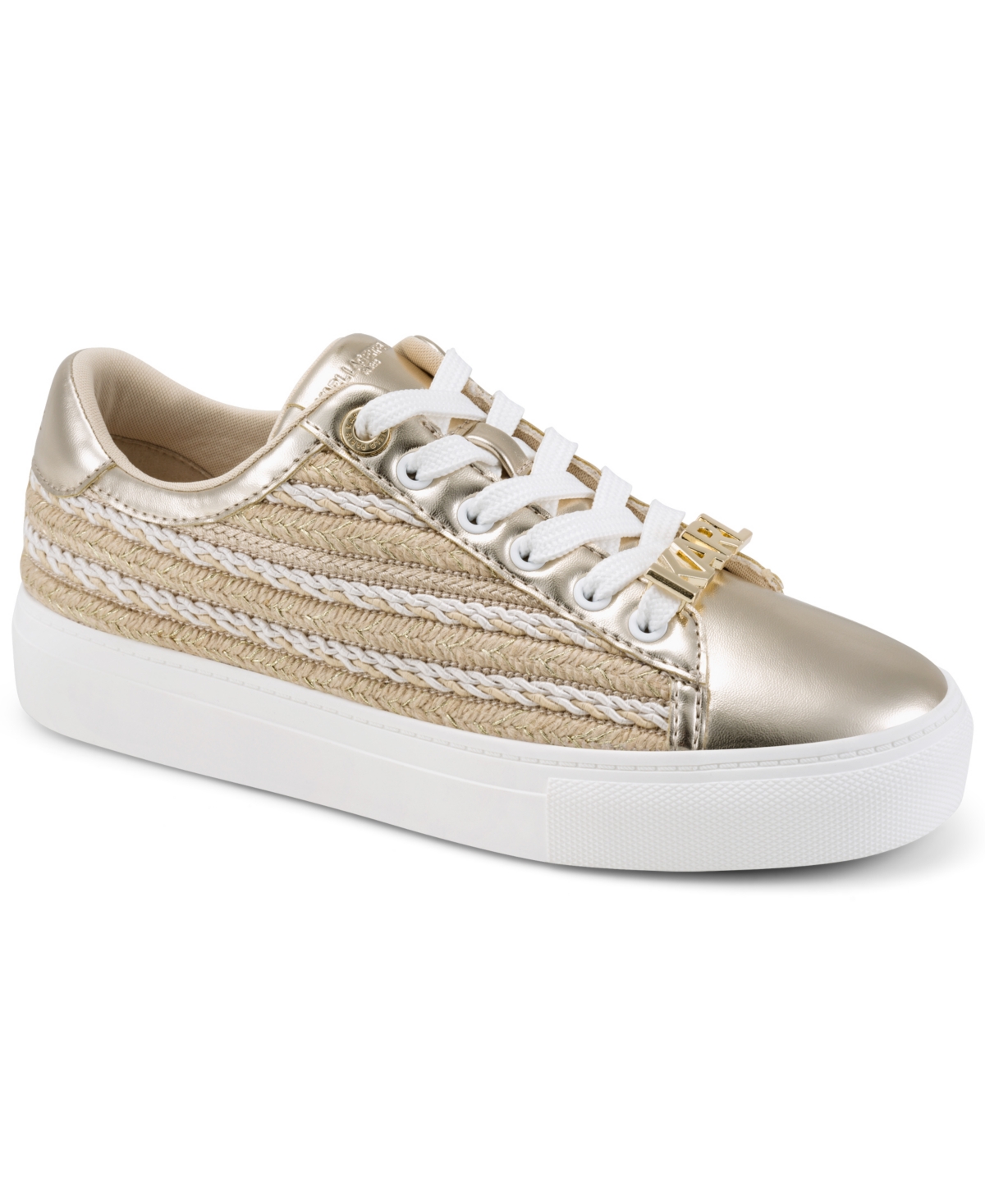 Click here for Karl Lagerfeld Paris Womens Cate Pins Lace-Up Snea... prices