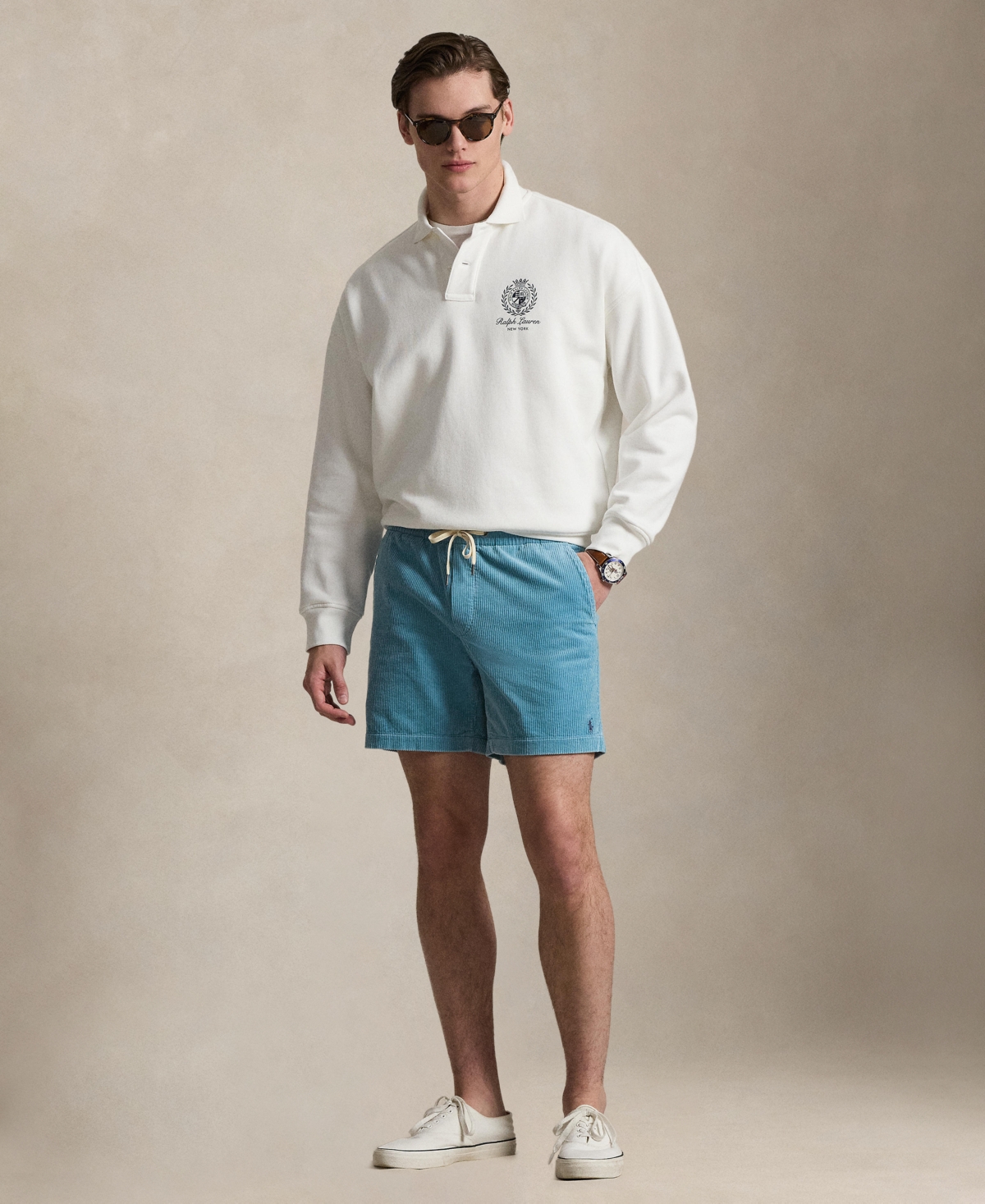 Click here for Polo Ralph Lauren Mens Prepster Corduroy Shorts -... prices