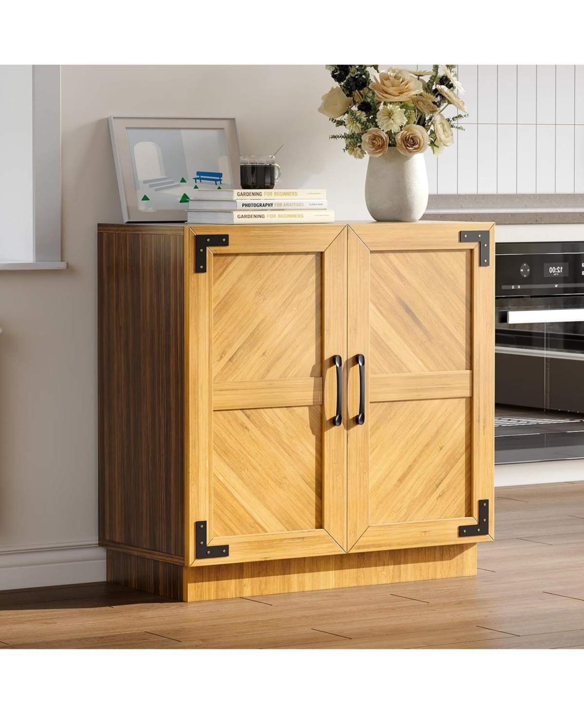 Click here for gaomon 31.5" Farmhouse Sideboard Buffet Cabin... prices