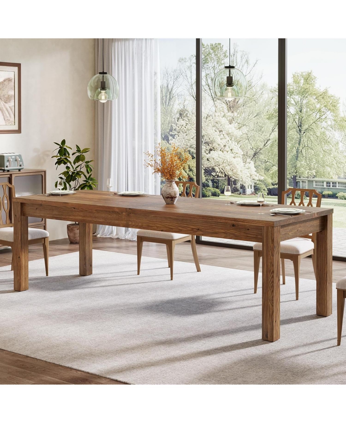 Click here for Tribesigns 78.7" Large Dining Table for 6 8 1... prices