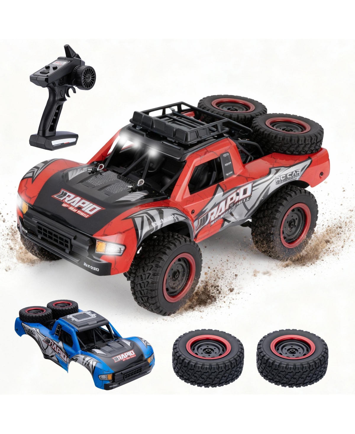 Click here for Sugift 1:14 High-Speed 4WD Rc Truck for Kids & Adu... prices