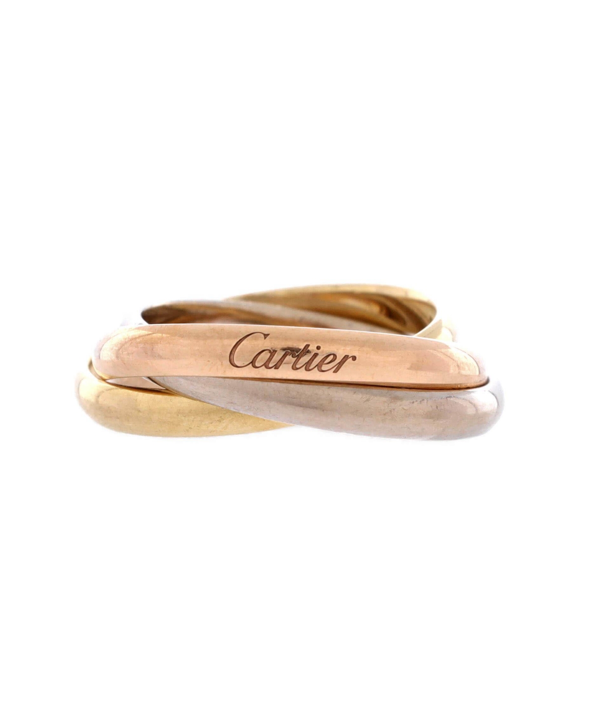 Click here for Pre-Owned Cartier Trinity Ring - 18k tri colored g... prices