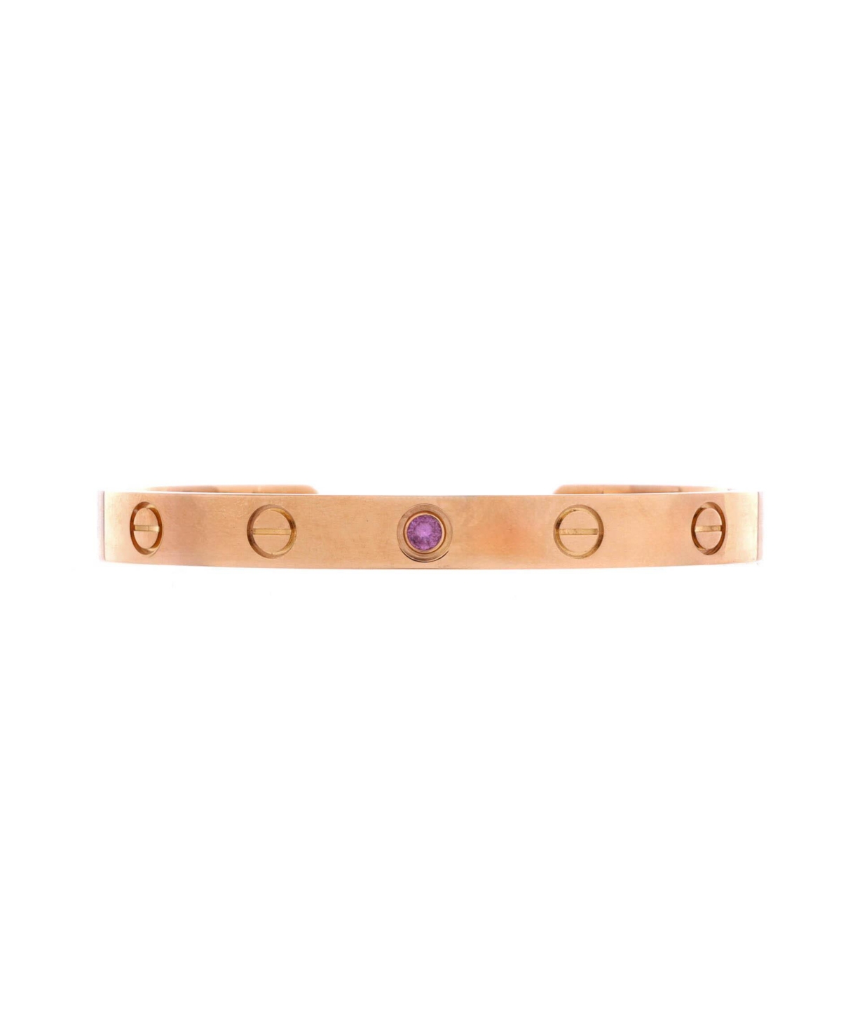 Click here for Pre-Owned Cartier Love Cuff Bracelet - 18k rose go... prices